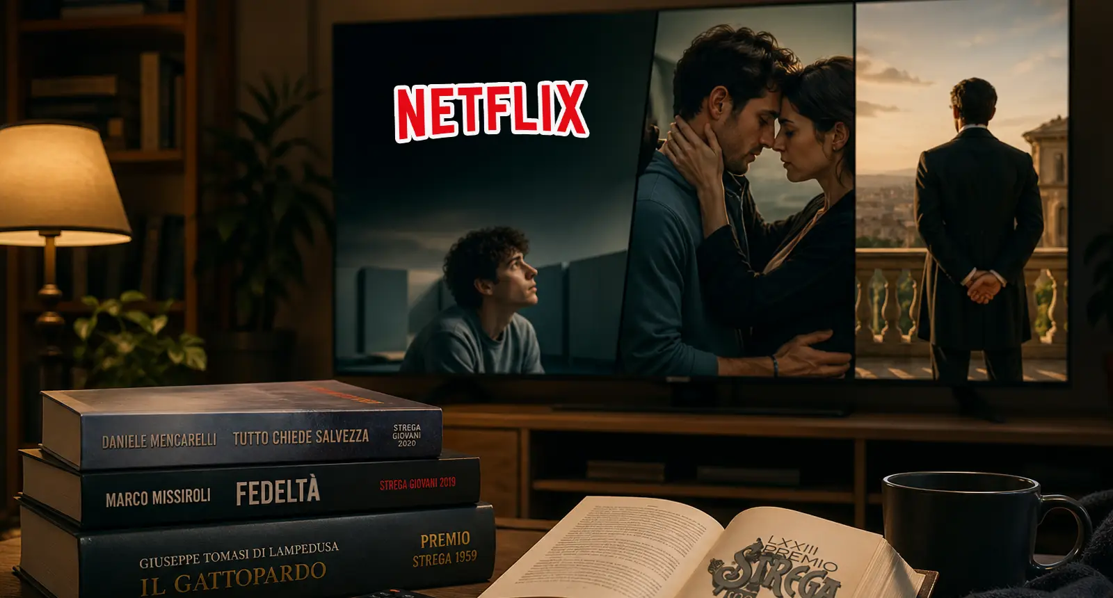 Su Netflix 3 serie italiane tratte da romanzi legati al Premio Strega ...